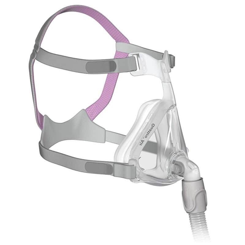 ResMed Quattro™ Air for Her Full Face CPAP / BiPAP Mask with Headgear ...