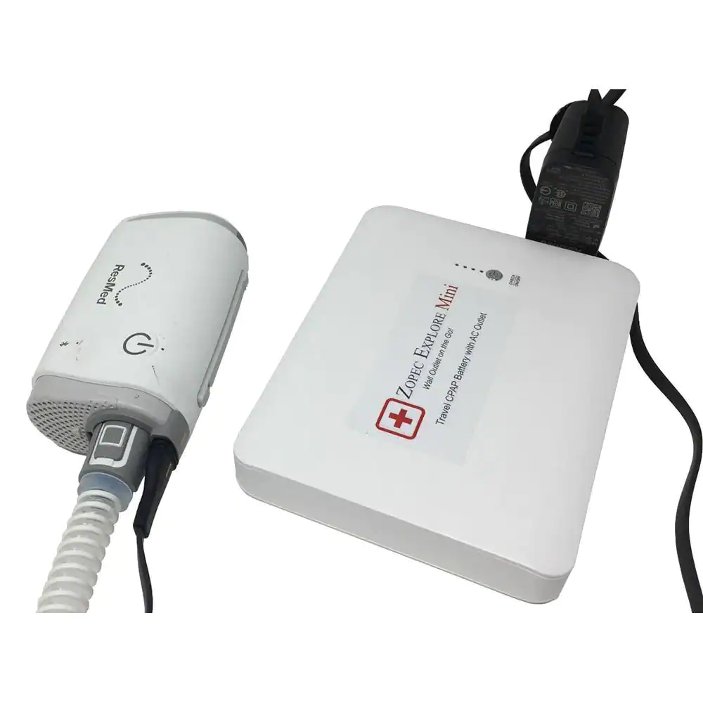 Zopec Mini Rechargeable and Uninterruptible Travel Battery For ALL CPAP ...
